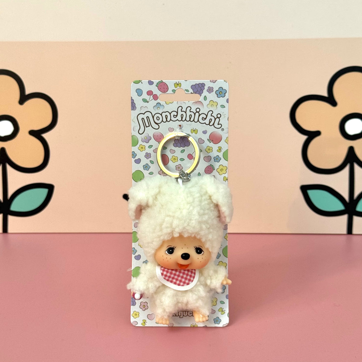 Monchhichi Keychain - Chamu (1pcs) – Fioko.shop