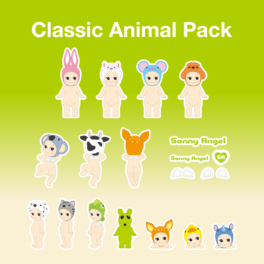 Stickers Sonny Angel - Series 1 (20pcs) – Fioko.shop